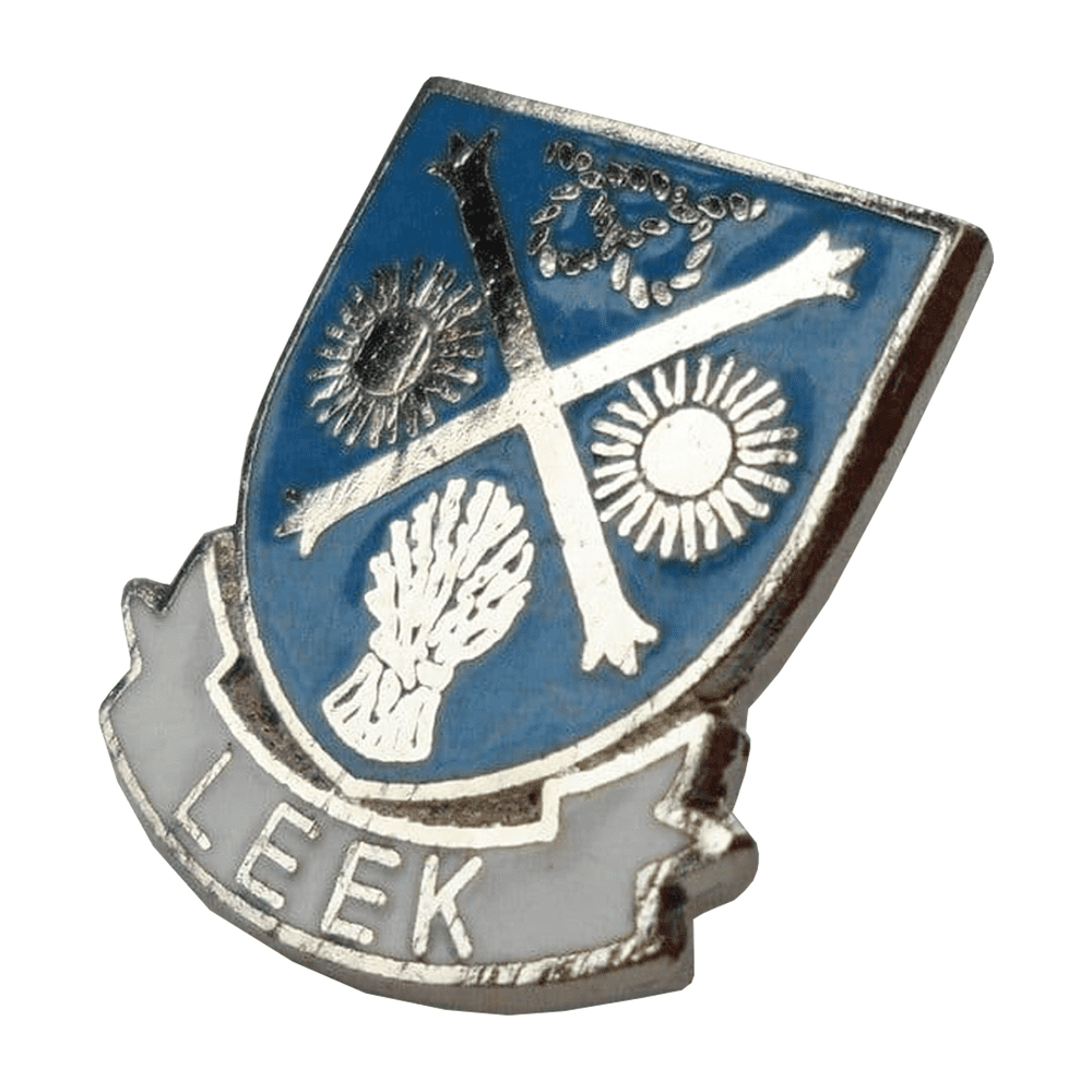 Leek Town Pin Badge