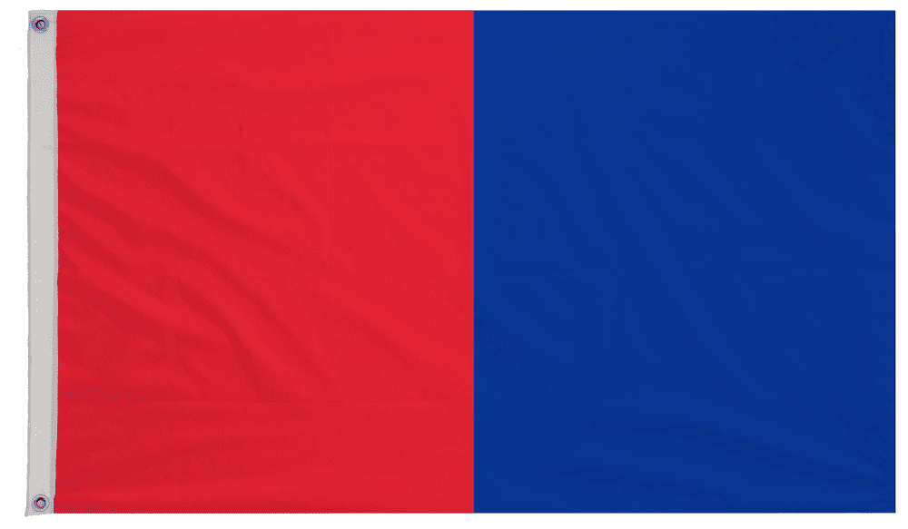 Liechtenstein 1852 to 1921 Flag with Eyelets