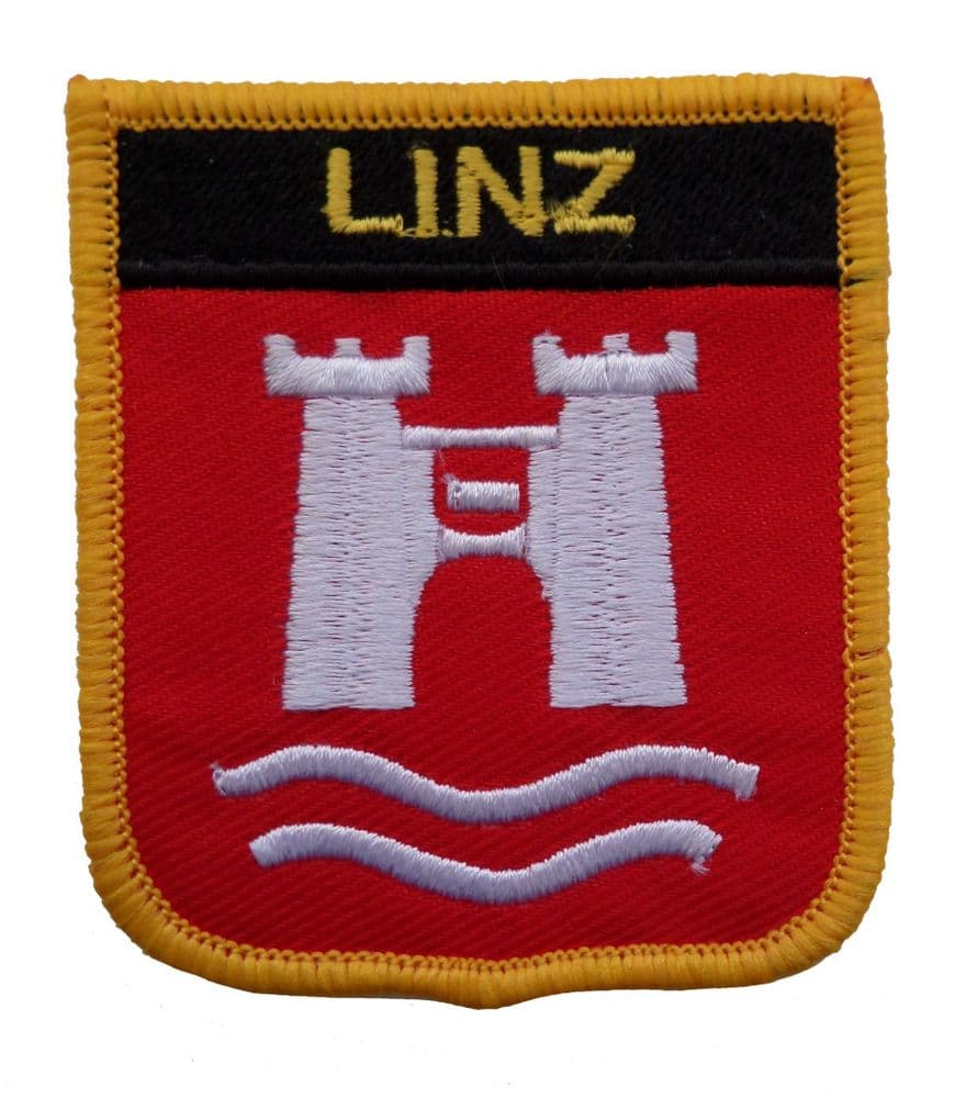 Linz Austria Shield Embroidered Patch