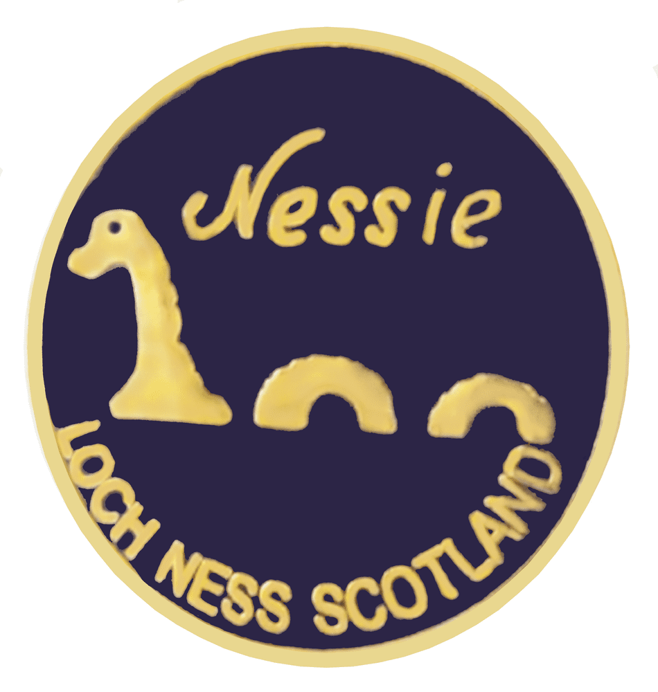 Loch Ness Monster Nessie Pin Badge