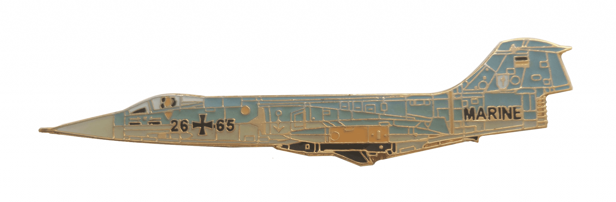 Lockheed F-104 Starfighter German Air Force Luftwaffe Pin Badge