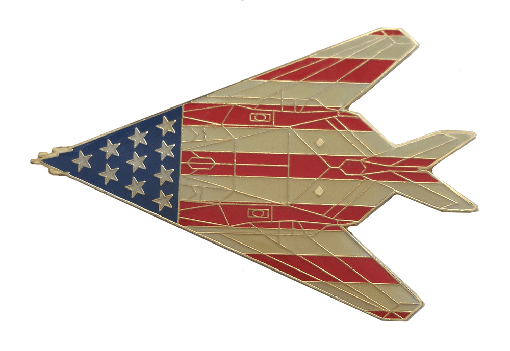 Lockheed F-117 Nighthawk United States Air Force USAF Pin Badge