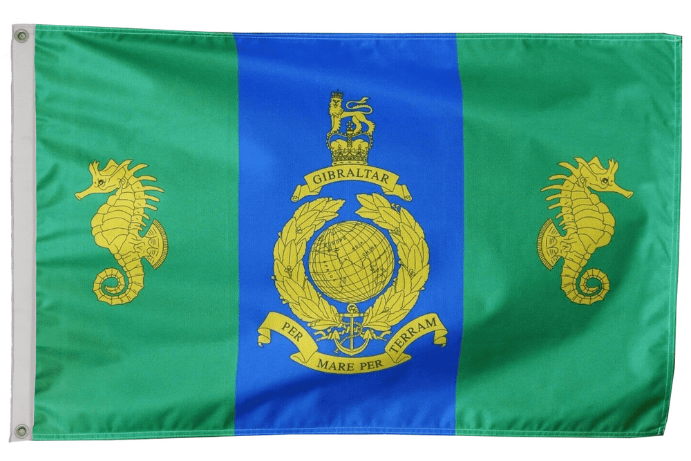 Logistics Regiment Royal Marines Flag with Eyelets