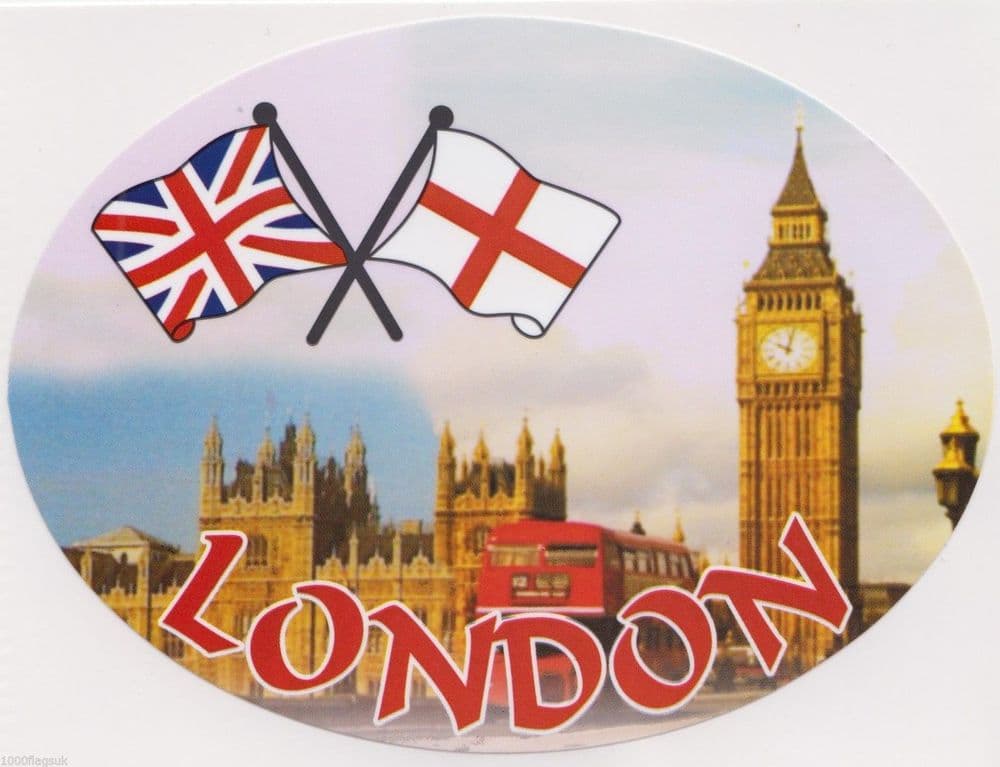 London Big Ben Car External Sticker