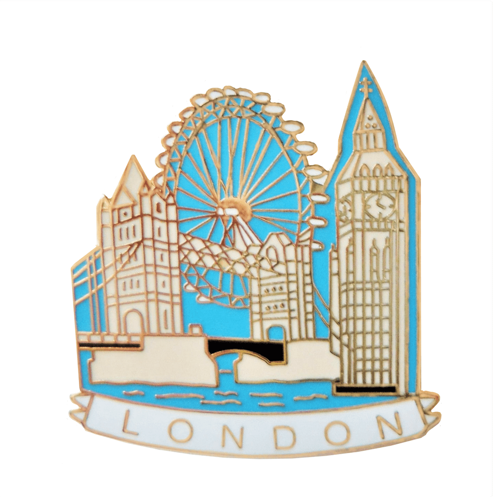 London Landmarks Pin Badge