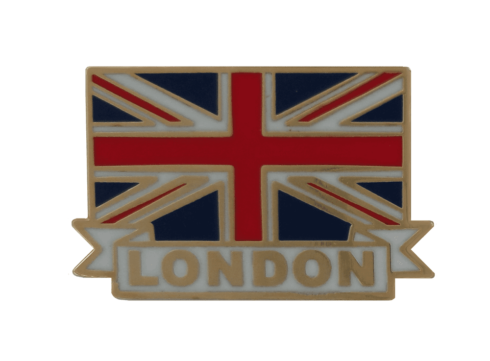 London Union Jack Pin Badge