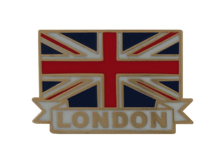 London Union Jack Pin Badge
