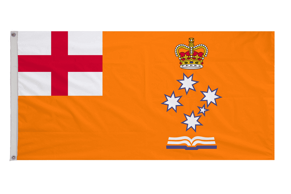 Loyal Orange Institution of Victoria Flag with Eyelets