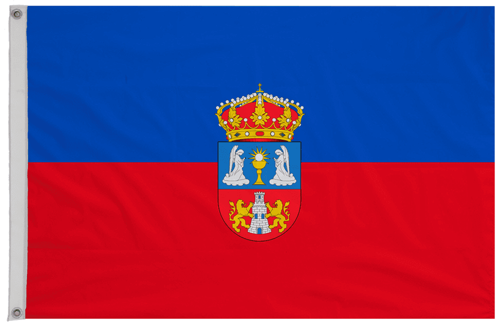Lugo Spain Flag with Eyelets