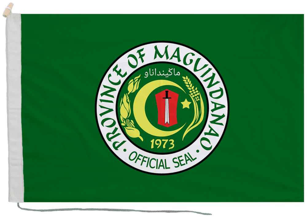 Maguindanao Province Philippines Flag with Rope & Toggle