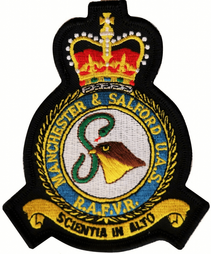 Manchester and Salford Universities Air Squadron MASUAS RAF Embroidered ...