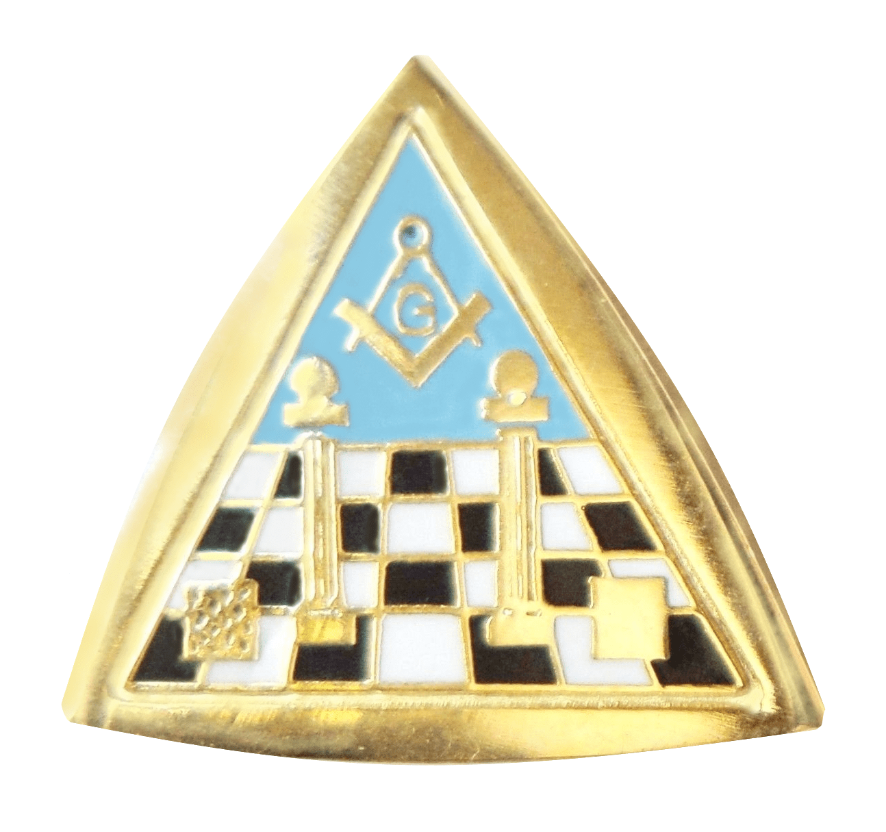 Masonic Carpet With Various Symbols Triangular Freemasonry Masonic Pin ...