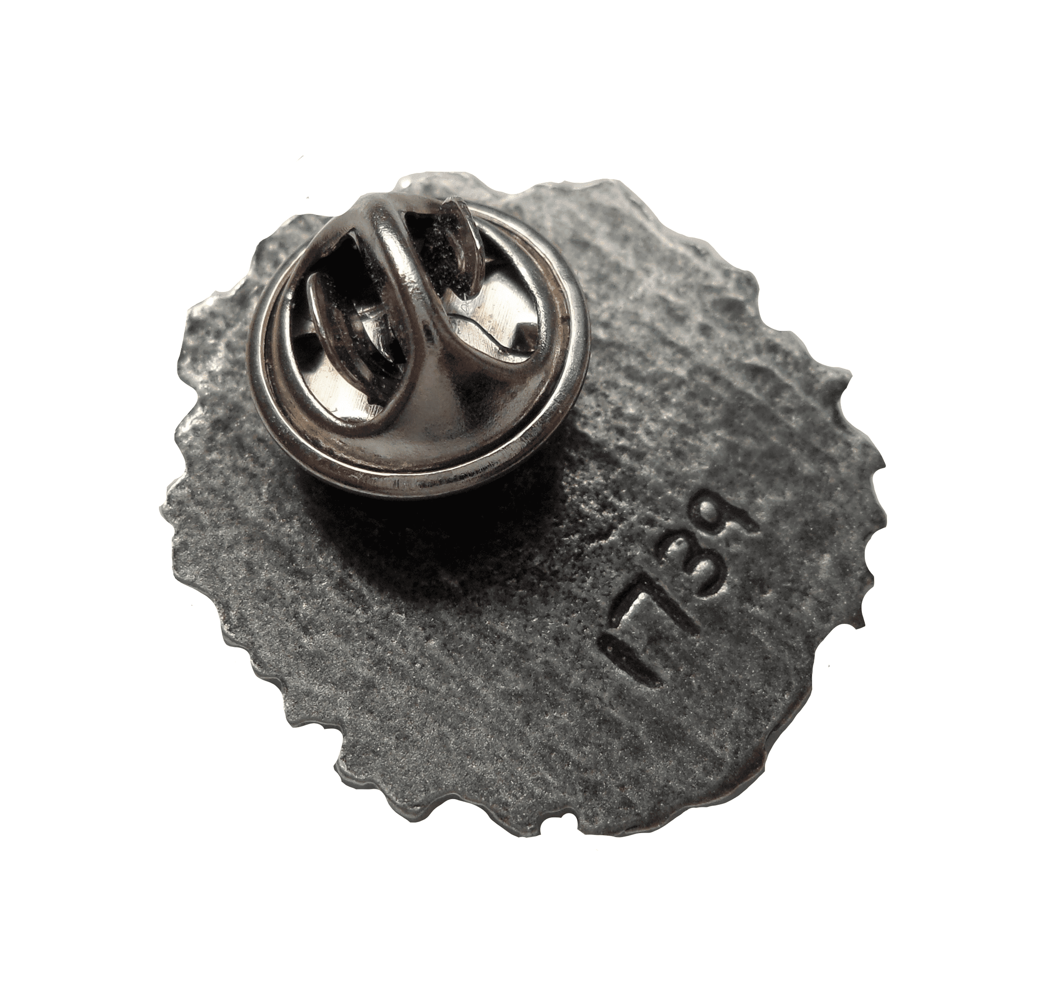 Medusa Pewter Pin Badge