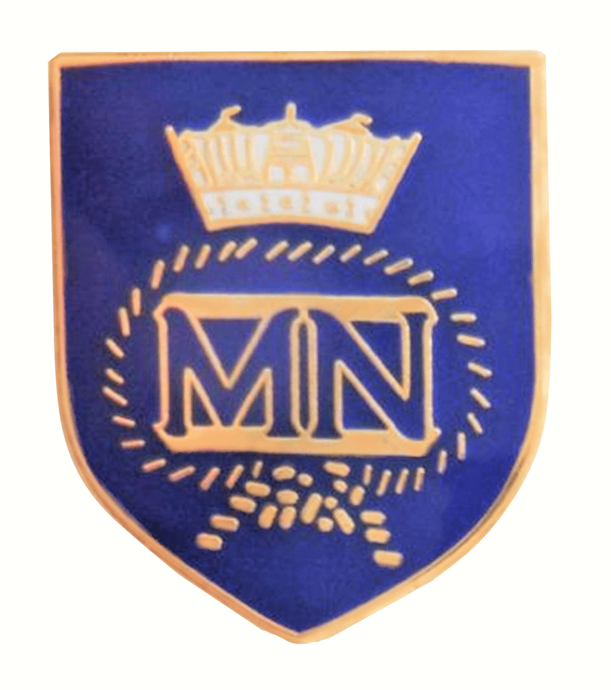 Merchant Navy Crest Pin Badge
