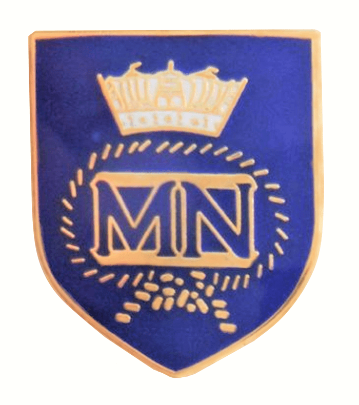 Merchant Navy Crest Pin Badge