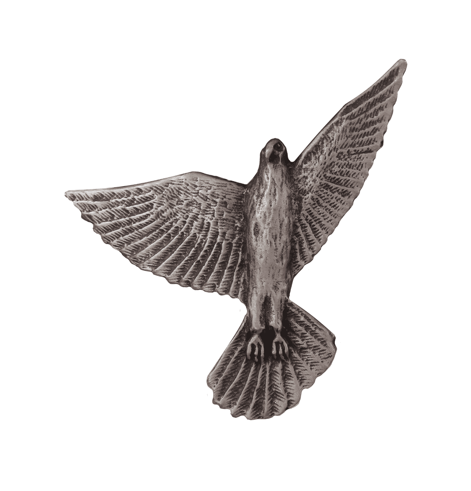 Merlin Pewter Brooch
