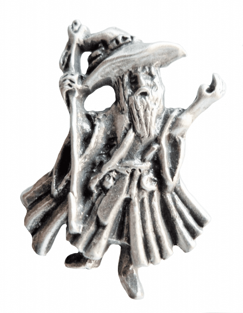 Merlin the Wizard Pewter Pin Badge - LP1268