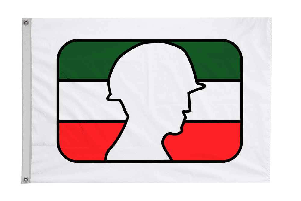 Mexican Army Flag with Eyelets