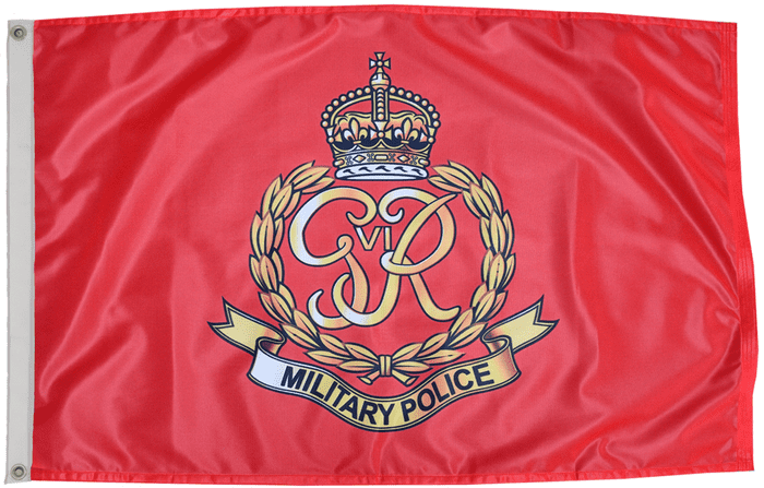 Military Police 1937 to 1946 British Army Flag with Eyelets