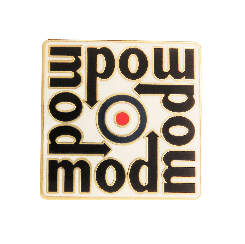 Mod Square Pin Badge