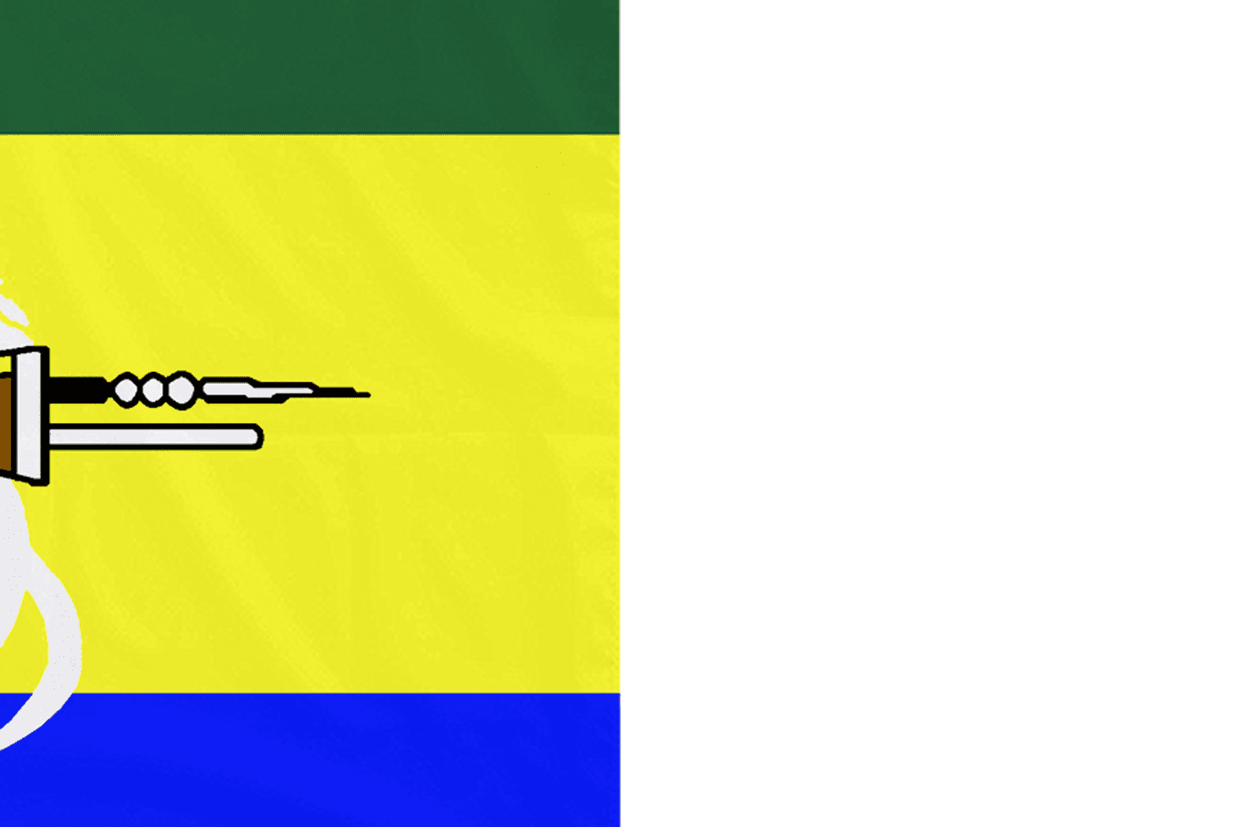 Morobe Province Papua New Guinea Flag with Eyelets