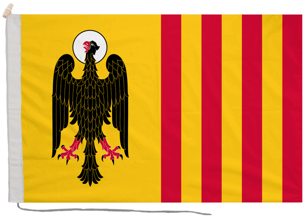 Morovis Puerto Rico Flag with Rope & Toggle