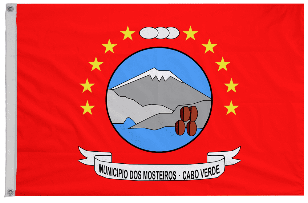 Mosteiros Cape Verde Flag with Eyelets