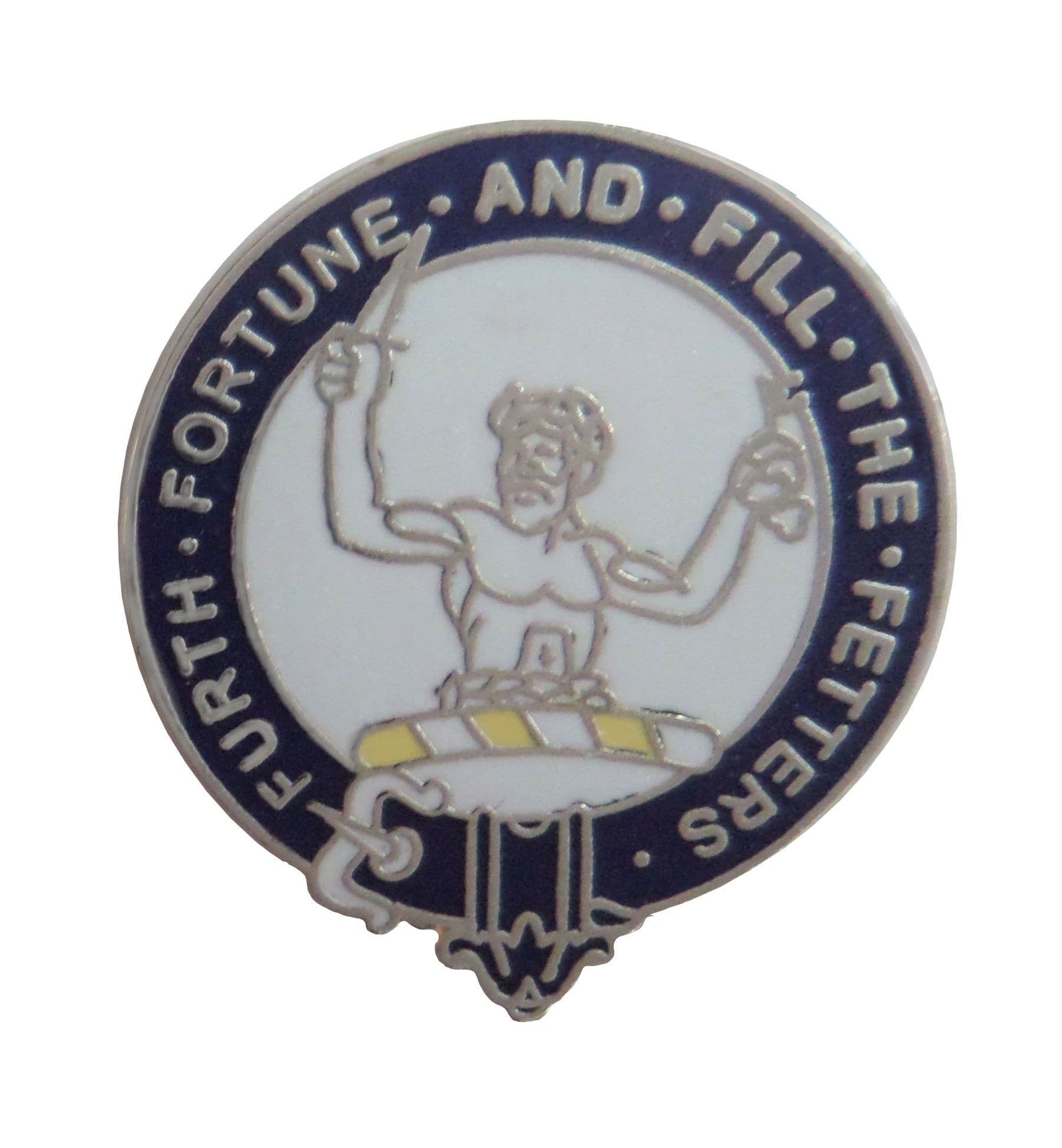 Murray "Furth Fortune And Fill The Fetters" Scottish Clan Name Crest ...