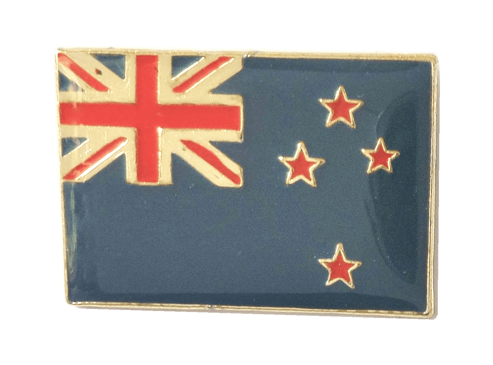 New Zealand Flag Pin Badge