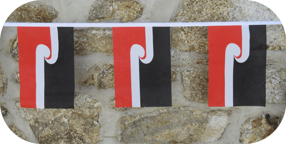 New Zealand Maori Flag Bunting