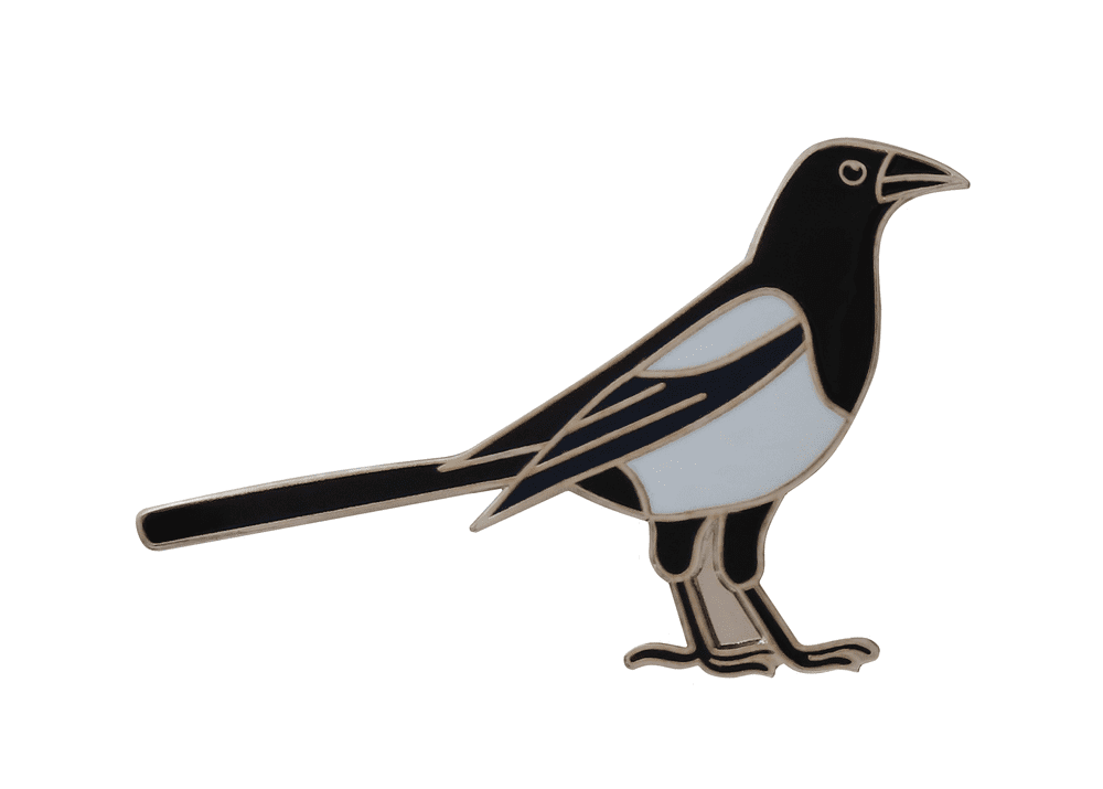 Newcastle United Magpie Pin Badge