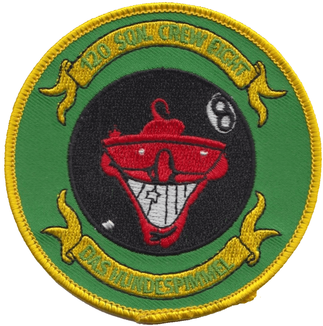 No 120 Squadron Royal Air Force RAF Crew 8 Embroidered Patch