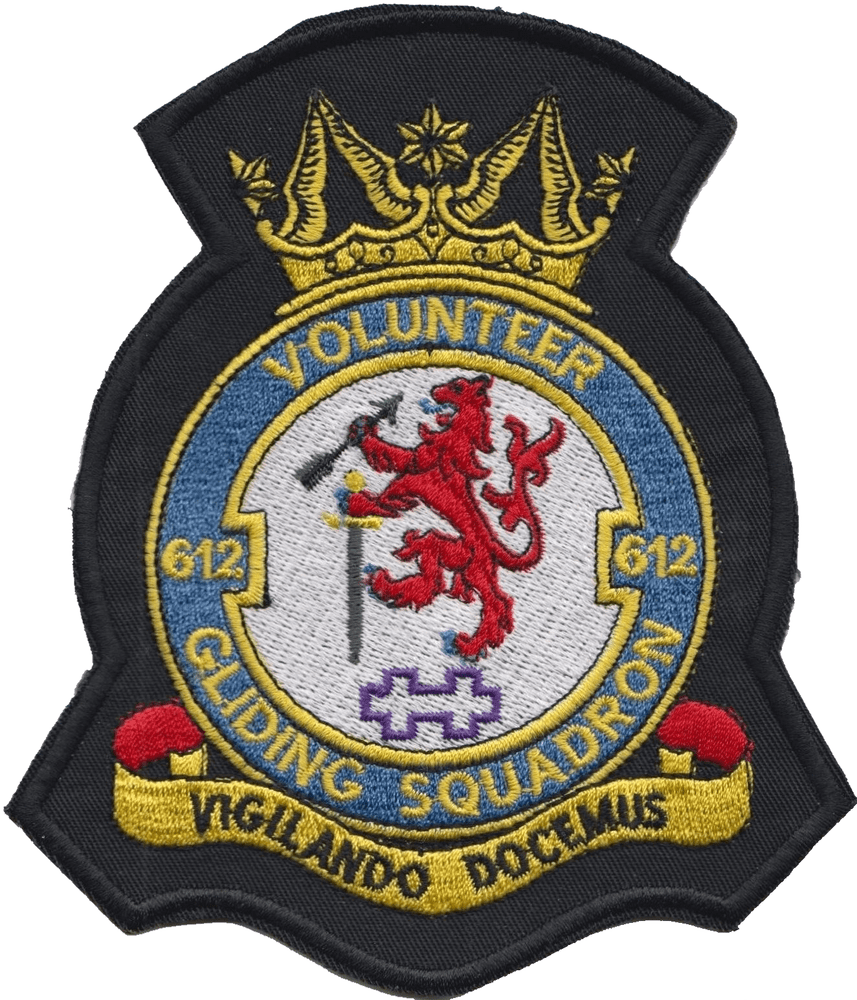 No 612 Volunteer Gliding Squadron VGS Royal Air Force RAF Crest MOD ...