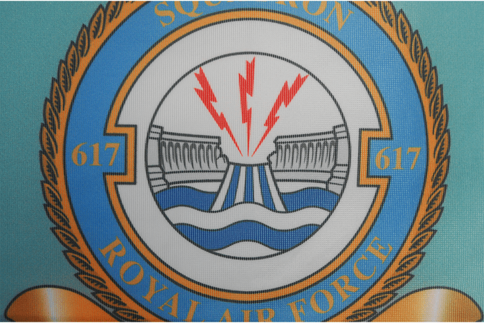 No 617 Squadron Royal Air Force RAF Ensign Flag with Eyelets