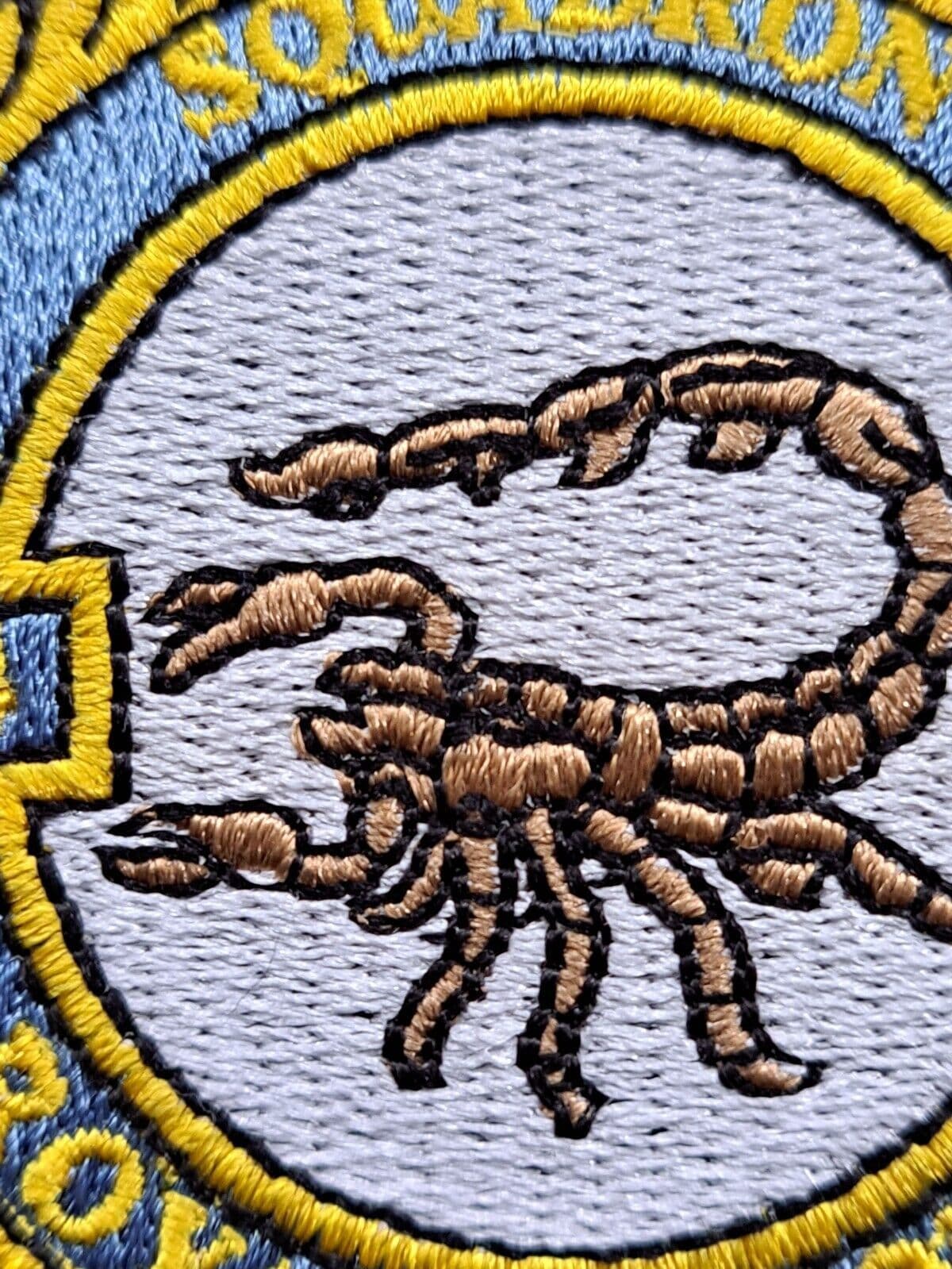 No 84 Squadron RAF Royal Air Force Crest MOD Embroidered Patch - TUDOR ...