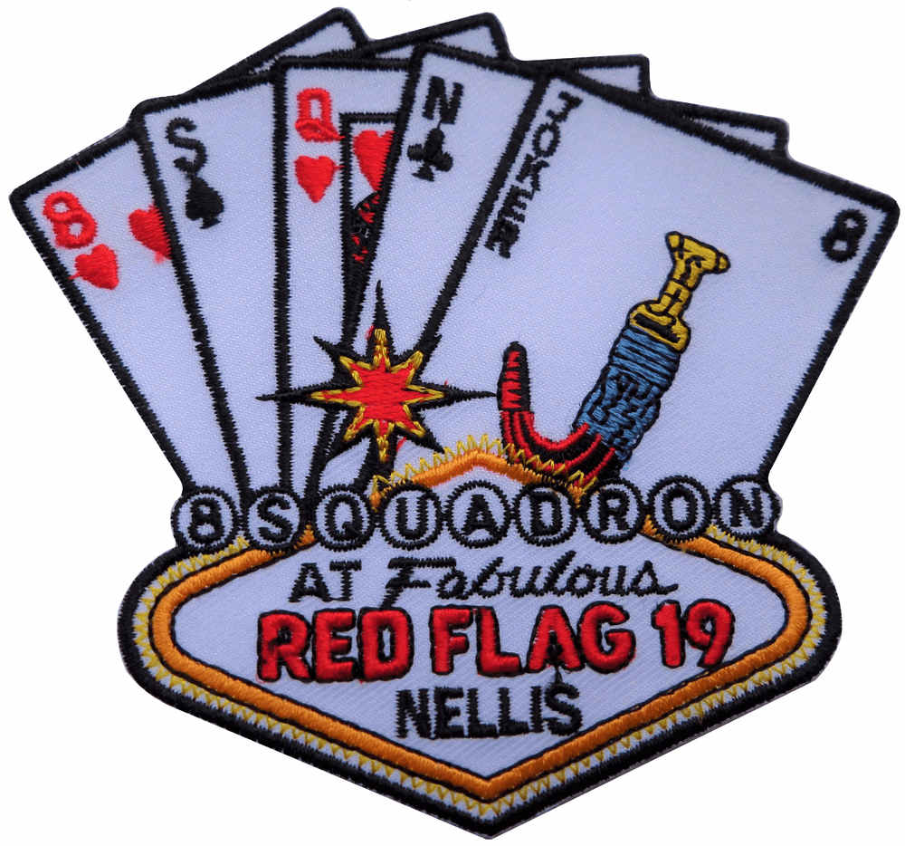 No VIII 8 Squadron Royal Air Force RAF Exercise Red Flag 2019 Playing ...