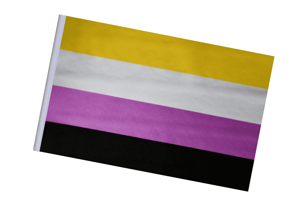 Non Binary LGBTQ Small Craft Flag