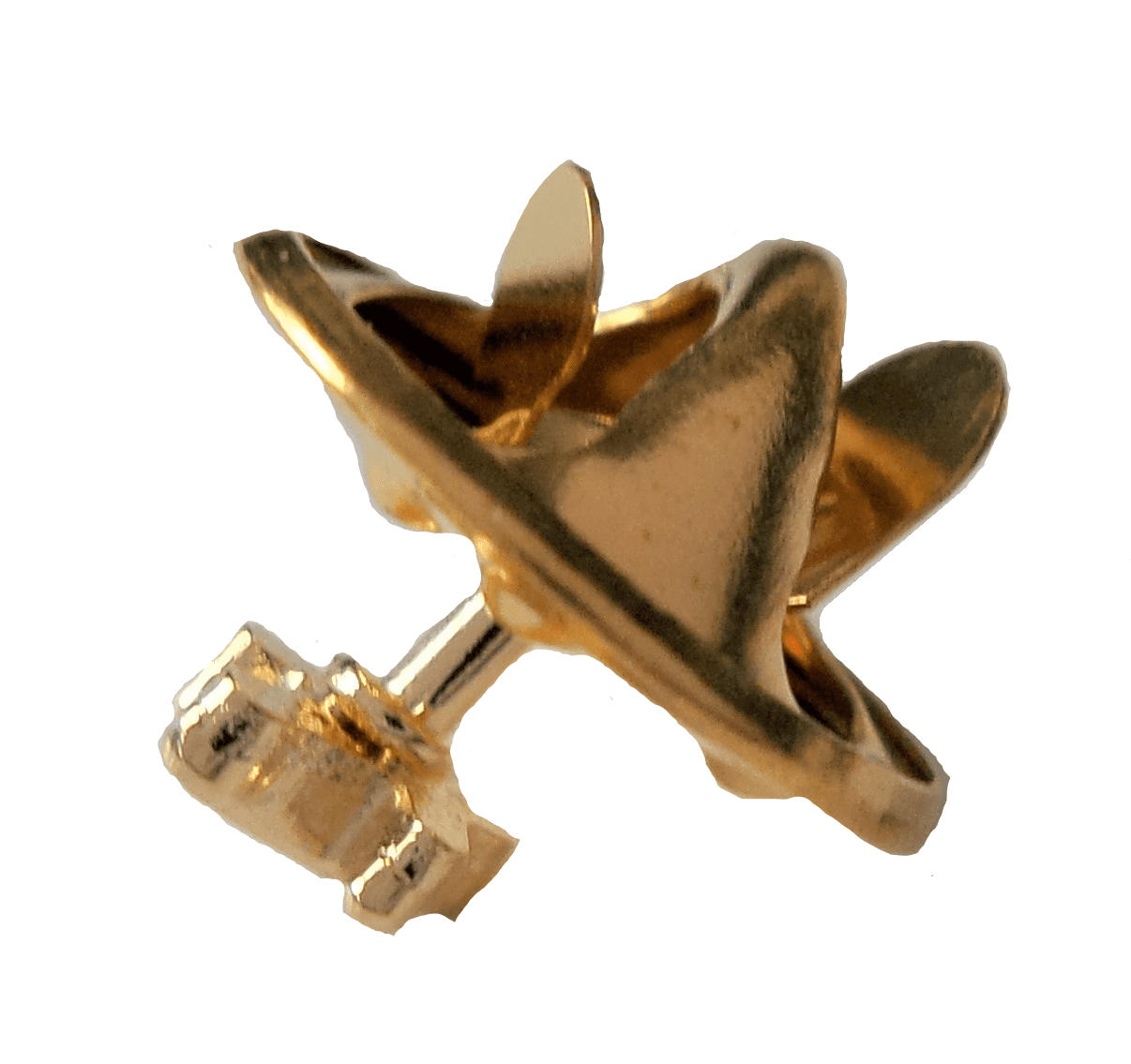 Northern Ireland Red Hand With Square & Compasses Tiny Masonic Pin Badge