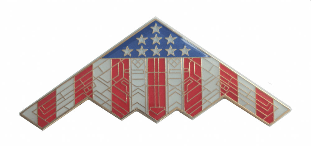 Northrop Grumman B-2 Spirit United States Air Force USAF Pin Badge