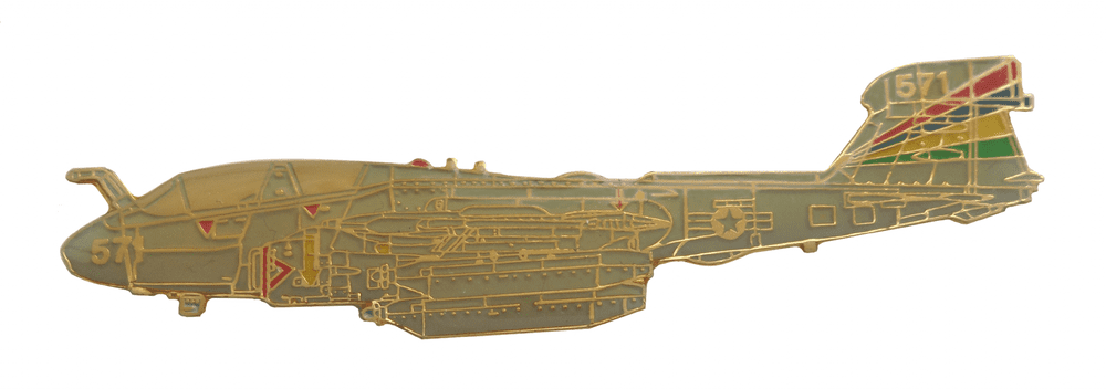 Northrop Grumman EA-6B Prowler United States Navy USN Pin Badge