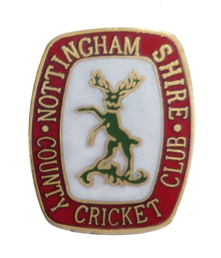 Nottinghamshire County Cricket Club CCC Pin Badge