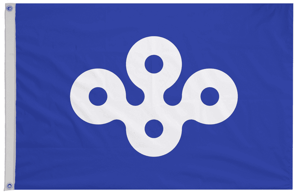 Osaka Prefecture Japan Flag with Eyelets