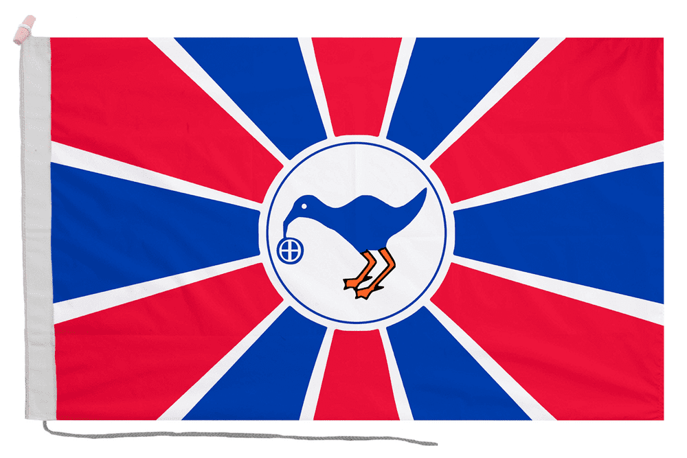 Palau Capital City Ngerulmud Flag with Rope & Toggle