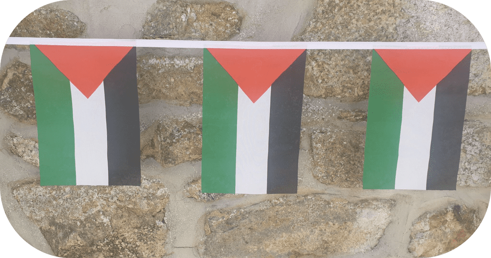 Palestine Flag Bunting