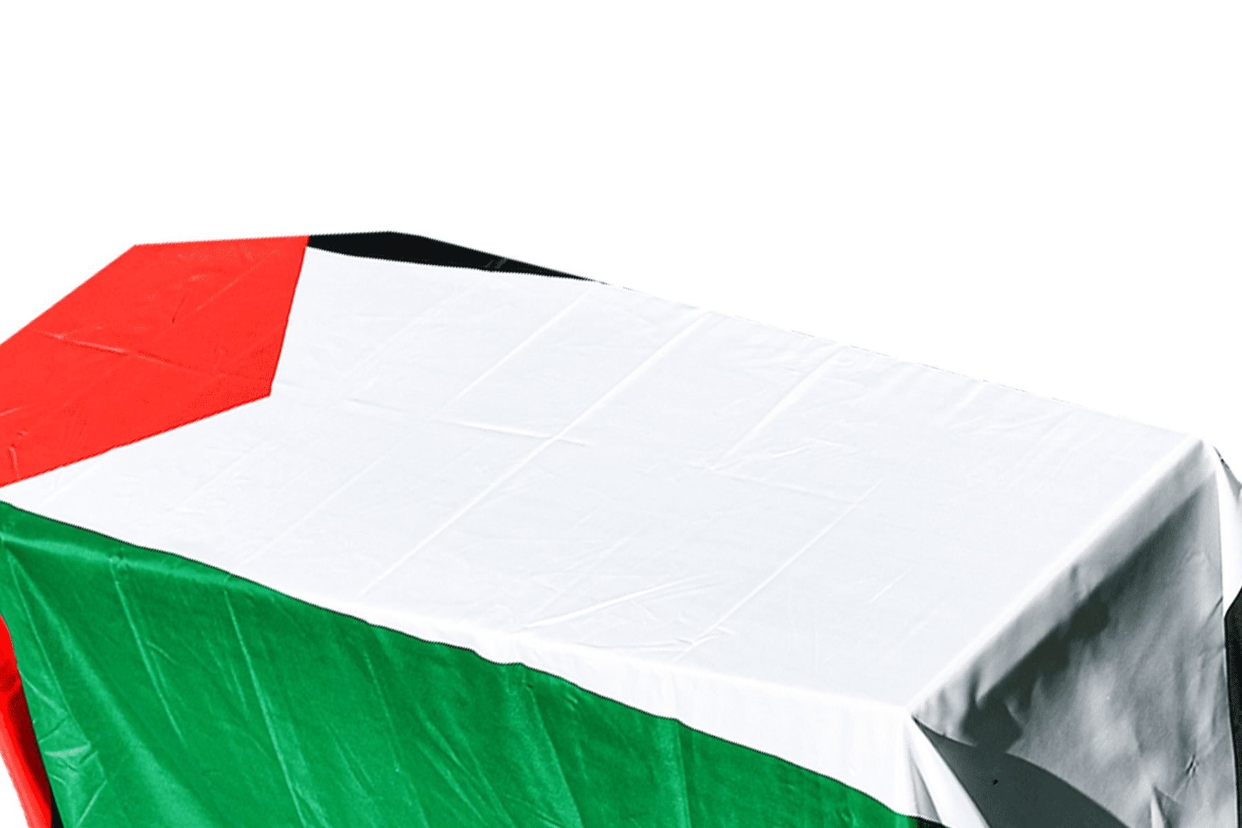 PALESTINE FLAG COFFIN DRAPE