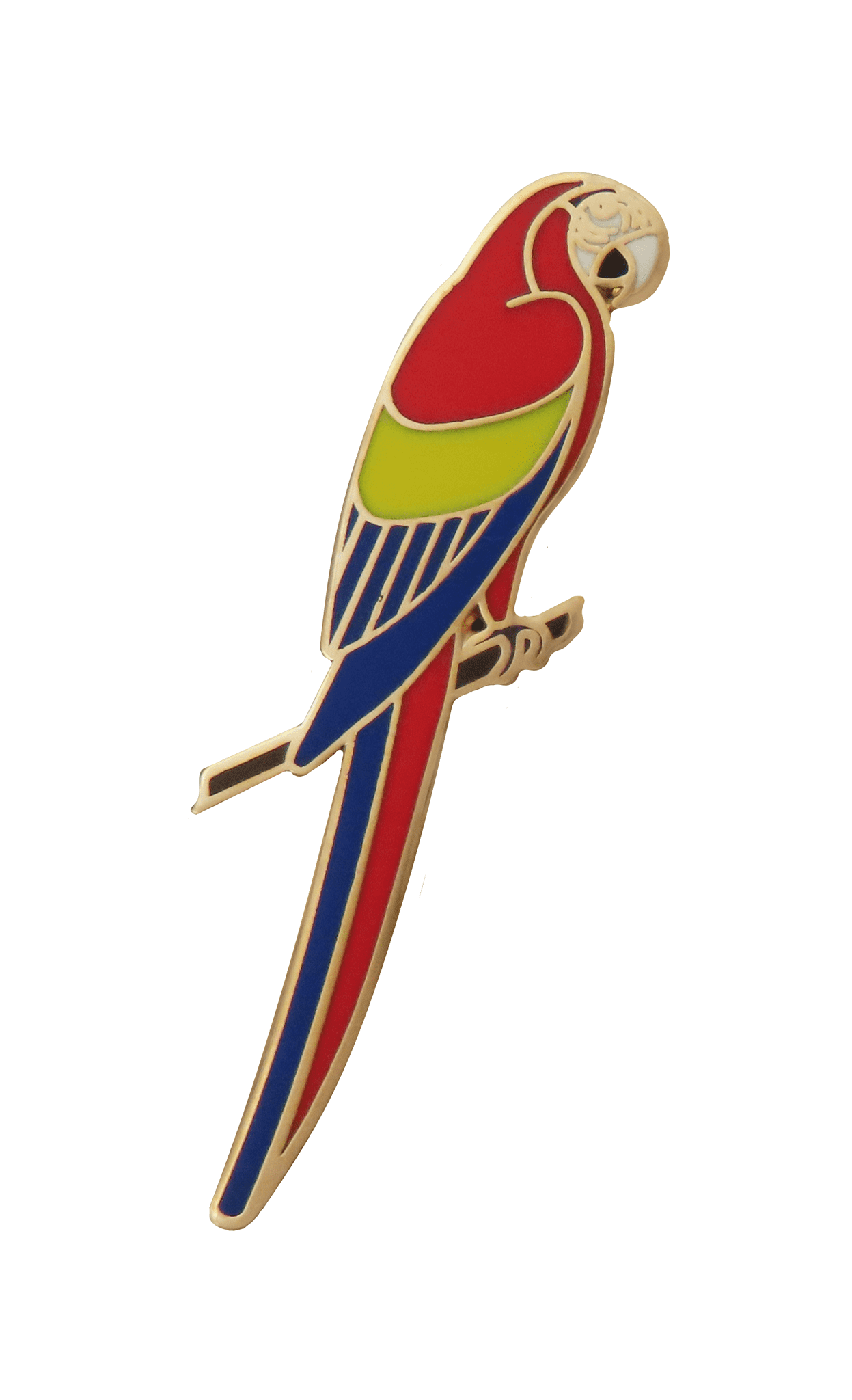 Parrot Pin Badge