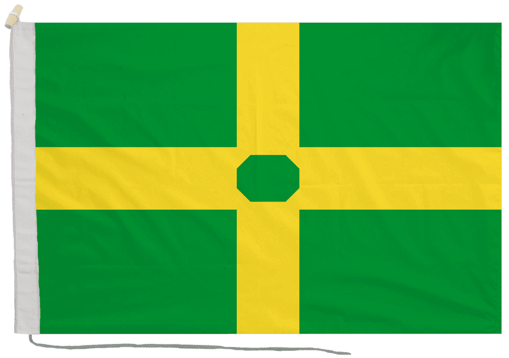 Patillas Puerto Rico Flag with Rope & Toggle