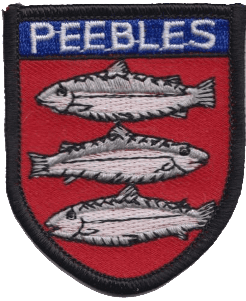 Peebles Embroidered Badge