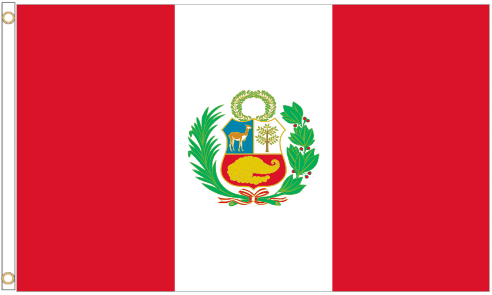 Peru State Polyester Flag