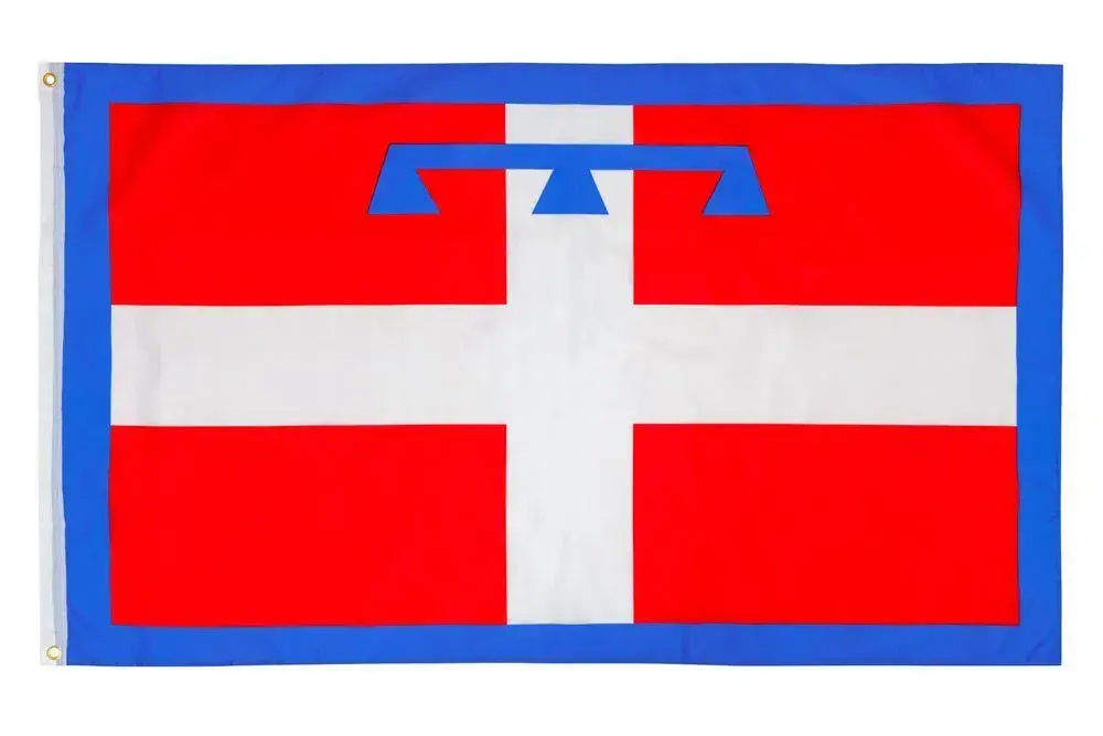 Piedmont Italy Polyester 5 x3 Flag